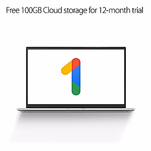 ASUS Chromebook C425 Clamshell Laptop, 14" FHD 4-Way NanoEdge, Intel Core m3-8100Y Processor, 8GB RAM, 64GB eMMC Storage, Backlit KB, Silver, Chrome OS, C425TA-DH384