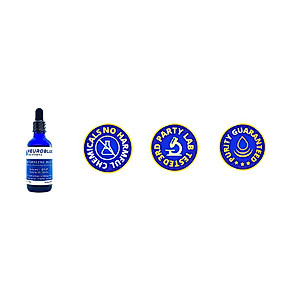 (4 Oz) 120ml Methylene Blue Pharmaceutical Grade 99.99% with Dropper, Methylene Blue USP Grade, No Formaldehyde, Heavy Metal Free, NeuroBlue Solutions