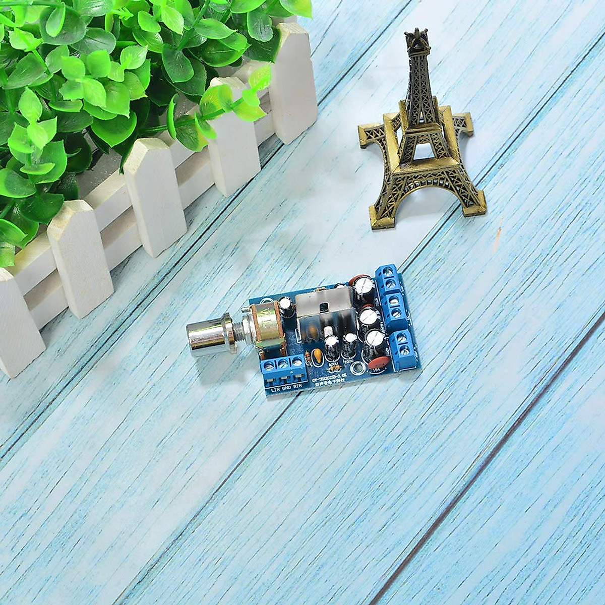Comimark 1Pcs TEA2025B 2.0 Stereo Dual Channel 3W+3W Mini Audio Amplifier Board AC5-9V DC5-12V