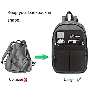 SHINGONE Lightweight Backpack Organizer Insert Waterproof Nylon Rucksack Inserts Large