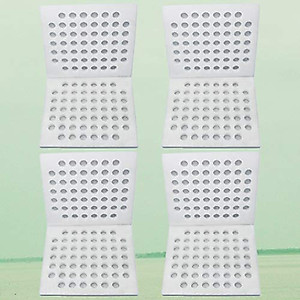 AlTurn Quail Egg Cartons Foam Egg Box Holder 52 Slots Egg Storage Tray Wrapping Container Egg Dispenser Case for Kitchen Egg Protection 4pcs