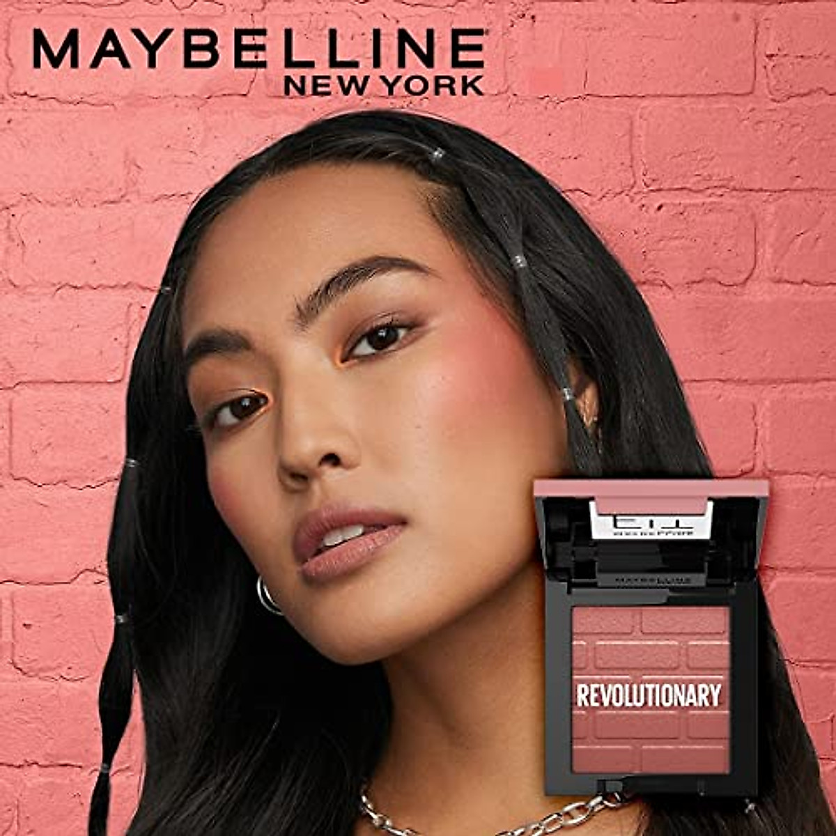 Maybelline Fit Me Blush, Lightweight, Smooth, Blendable, Long-lasting All-Day Face Enhancing Makeup Color, Wine, 1 Count