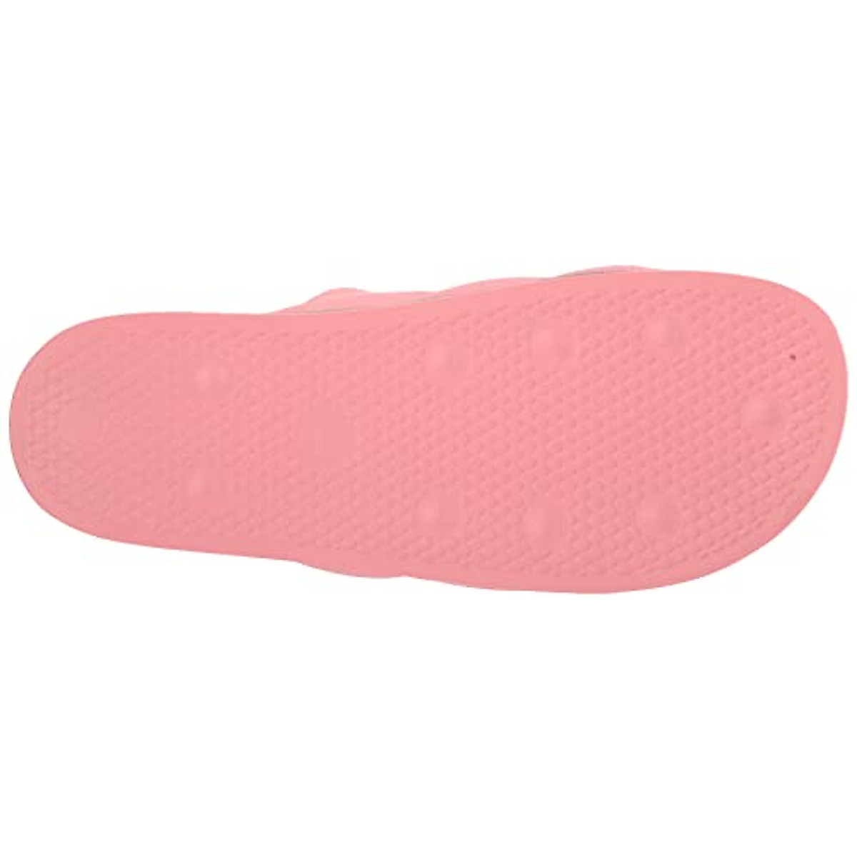 adidas Originals Women's Adilette Essential Slide Sandal, Super Pop/Super Pop/Super Pop, 6