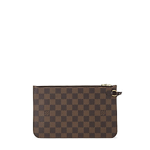 Louis Vuitton, Pre-Loved Damier Ebene Neverfull Pouch GM, Brown