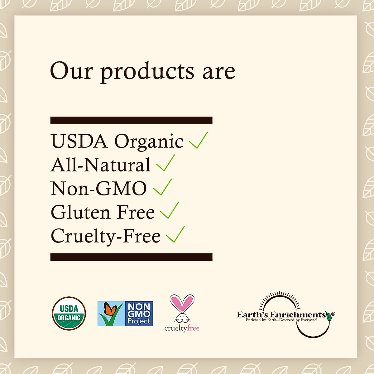 Earth's Enrichments Organic Pomade - Hair Food for Growth, Contains Tea Tree, Rosemary, Lavender Oil, Natural Hair Grease for Thick, Straight, Curly, Wavy, Thin Hair, Women, Men, Kids, USDA, 8oz