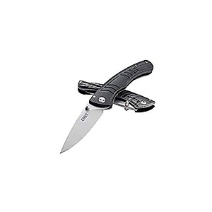 Columbia River Knife & Tool CRKT Full Throttle EDC Folding Pocket Knife, Everyday Carry Utility Folder with Frame Lock, Drop Point Blade with Bead Blast Finish, Outburst Assisted Opening 7031
