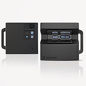 Matterport Pro2 3D Camera and Tripod Bundle - High Precision Lidar for Virtual Tours, 3D Mapping, & Digital Surveys with 360 Views and 4K Photography with Trusted Accuracy