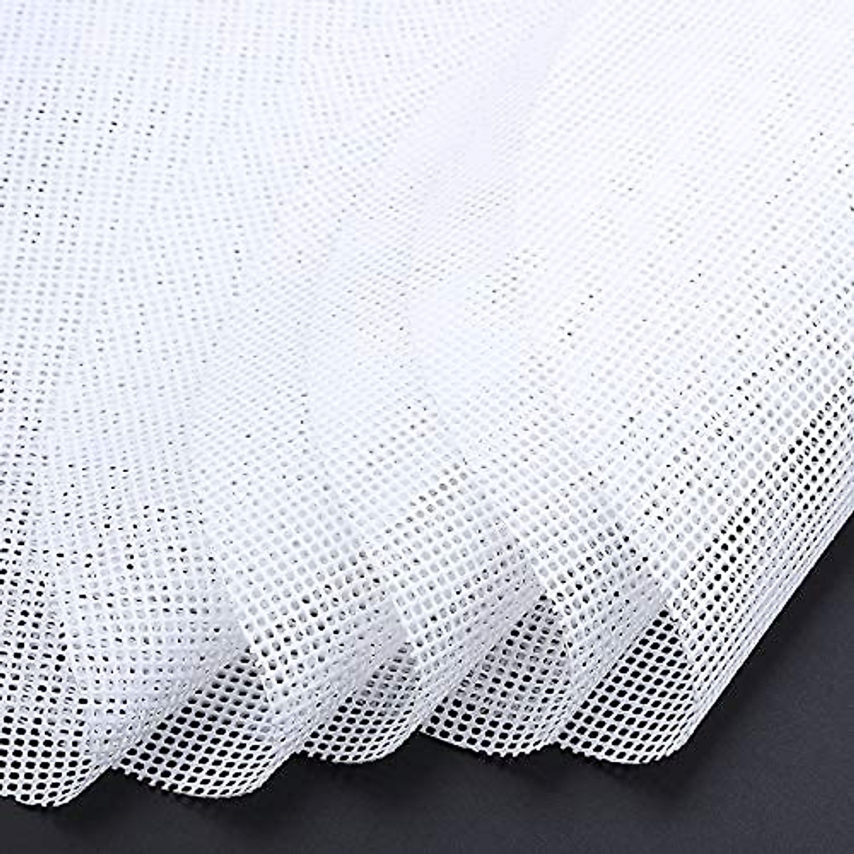 Blulu 8 Pieces Round Silicone Dehydrator Sheets, Non-stick Fruit Dehydrator Mats, Reusable Steamer Mat Mesh Sheet for Fruit Dryer