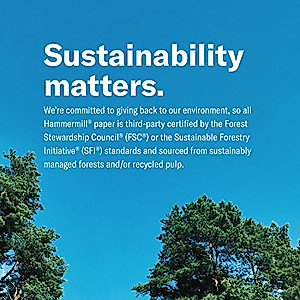 Hammermill Printer Paper, Premium Color 28 lb Copy Paper, 8.5 x 11 - 1 Pack (300 Sheets) - 100 Bright, Made in the USA, 102700R