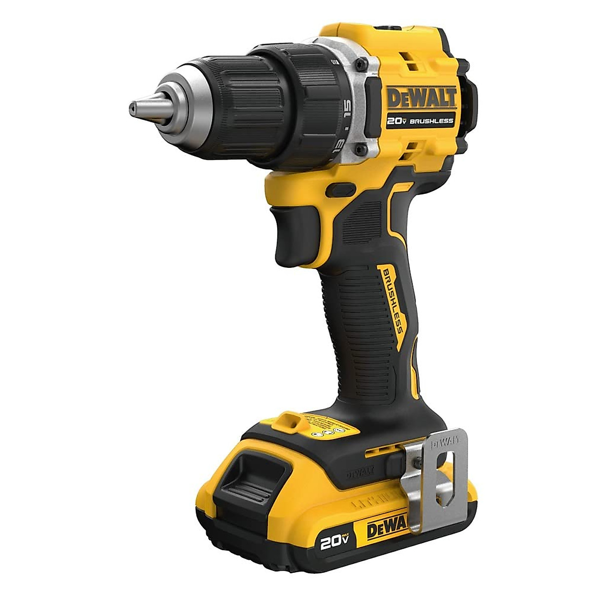 Dewalt DCD794D1 20V MAX ATOMIC COMPACT SERIES Brushless Lithium-Ion 1/2 in. Cordless Drill Driver Kit (2 Ah)
