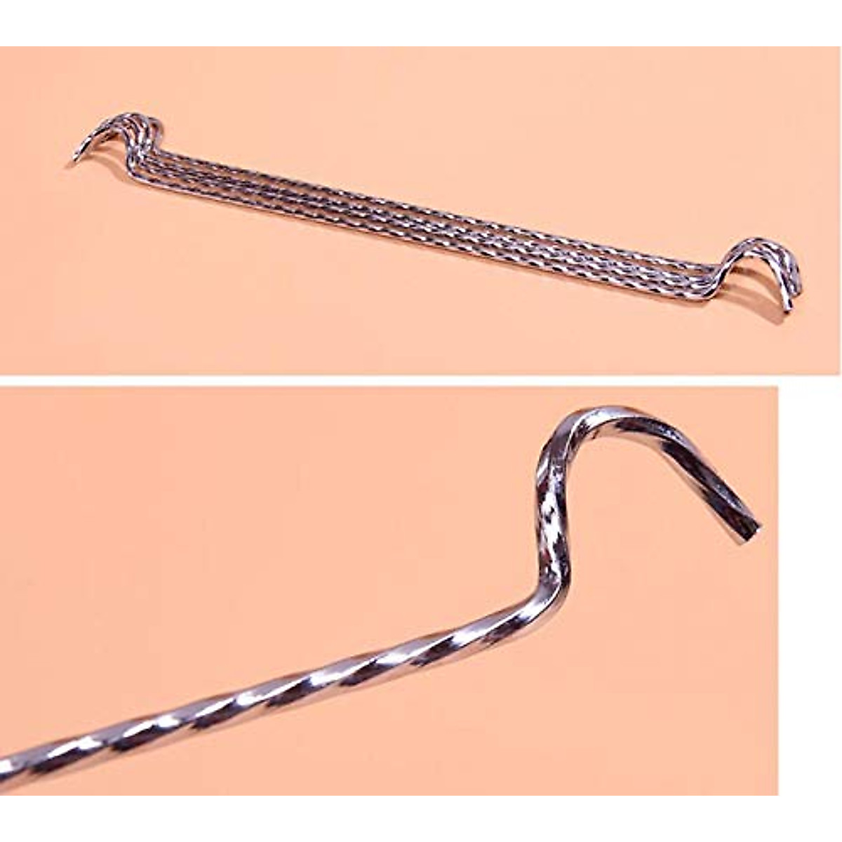 WellieSTR Additional Rods for Pant Trolley, 20-Pack, 40cm/15.74"