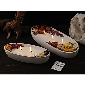 AOOOWER DIY Storage Tray Mold Jewelry Container Resin Casting Mold DIY Candle Holder Mould Simple Boats Tray Mold Easy to Clean