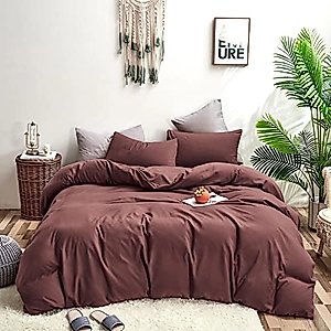 Houseri Brick Red Comforter Set Cal King Brick Color Bedding California King Comforter Solid Color Vintage Cal King Size Comforter Bedding Sets Dark Fuchsia Comforter Brown Red Bedding Sets Cali King