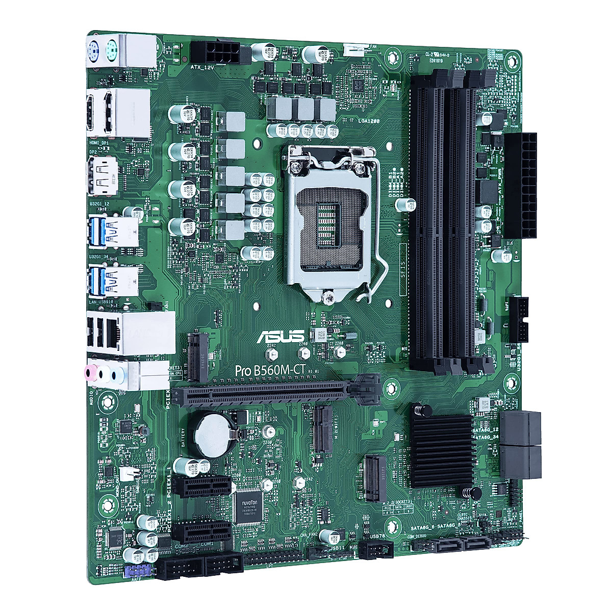 ASUS Pro-B560M-CT/CSM LGA1200 (Intel® 10th&11th Gen) mATX Commercial Motherboard