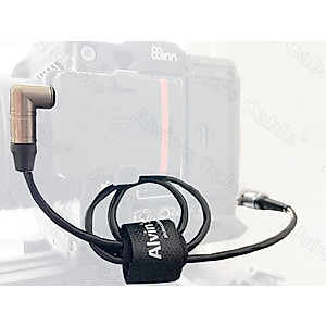 Alvin's Cables RED Komodo Timecode Cable Tentacle Sync 3.5mm TRS to EXT 9 Pin Male Time Code Cable 45CM| 18inches