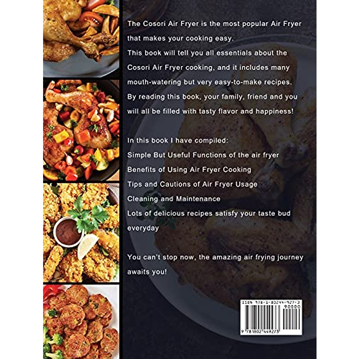 The Complete Cosori Air Fryer Cookbook: 200+ Easy Nutritious Tasty Recipes for Your Cosori Air Fryer