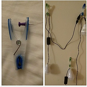 Strong Non-Slip Wide Open Plastic Clothes Clips for Drying Clothing Clamps Sturdy Travel Clothespins 24 Pack