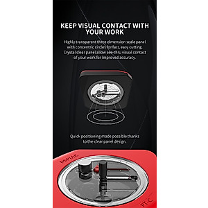 DSPIAE Integral Rotary Integral Circular Cutter (1-50mm) Circle for Gundam Hobby Model Craft Military Miniature Kit (1)