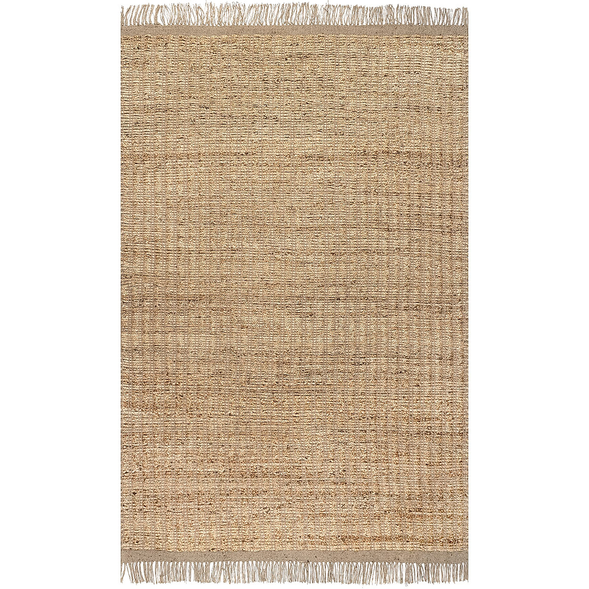 nuLOOM Lauren Liess Pampas Jute Tassel Area Rug, 10x14, Natural
