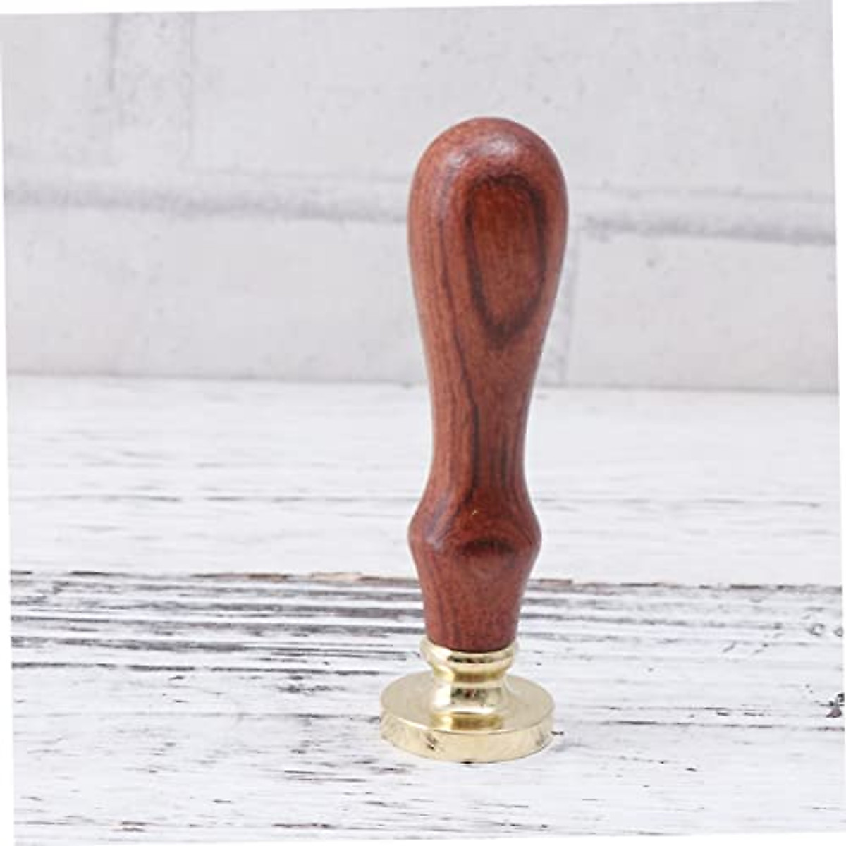 SEWACC Wedding Invitation Envelopes Custom Seal Stamp Wax Seal Stamp Retro Wax Stamp Wooden Retro Stamper Sealing Stamper Vintage Stamper Wax Model Die Sealing Wax Classic Wooden Handle