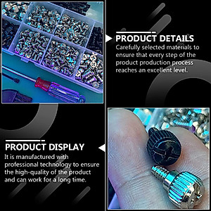 Beaupretty 1 Set Computer Screw Combination Screw Assortment Kit Computer Case Screws Kits Screws for Assembling Computer Screws Kit Computer Installation Kit Chassis Stainless Steel Bolt