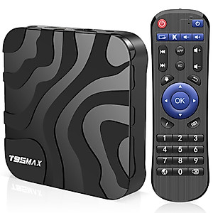 Android TV Box 12.0, T95 MAX Android Box 4GB RAM 32GB ROM with Allwinner H618 Quadcore Smart TV Box, 2.4GHz/5GHz Dual WiFi 3D 6K Streaming Media Player