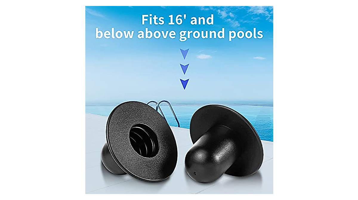 Replacement Above Ground Swimming Pool Filter Pump Strainer Hole Plug ...