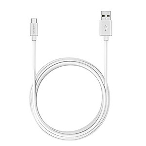 MaGeek USB C Cable 10 ft, [10 feet] Super Long Type C Charger Premium USB Cable, USB A to Type C Charging Cable Fast Charge for Samsung Galaxy S20 S10 / Note 8, LG V20 and Other USB C Charger (White)