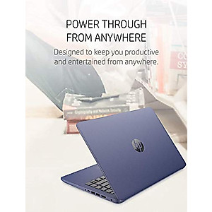 HP 14 Laptop, AMD 3020e Processor, 4 GB RAM, 64 GB eMMC Storage, 14-inch HD Display, Windows 10 Home in S Mode, Long Battery Life (14-fq0010nr, 2020) (Renewed)