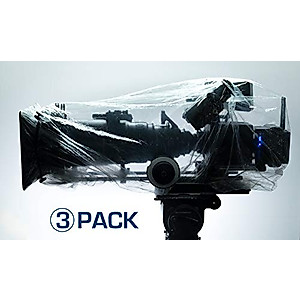 3 Pack CAP IT! Covers (Medium) Camera & Electronics Protection Perfect for ARRI, RED, Sony, PANASONIC, PANAVISION, STEADICAM, GIMBLE RIGS