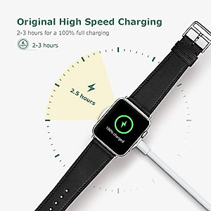 Upgrade Watch Charger 5.0 ft /1.5 m for iWatch Portable Wireless Charging Cable Compatible with Apple Watch Series SE/8/7/6/5/4/3/2/1