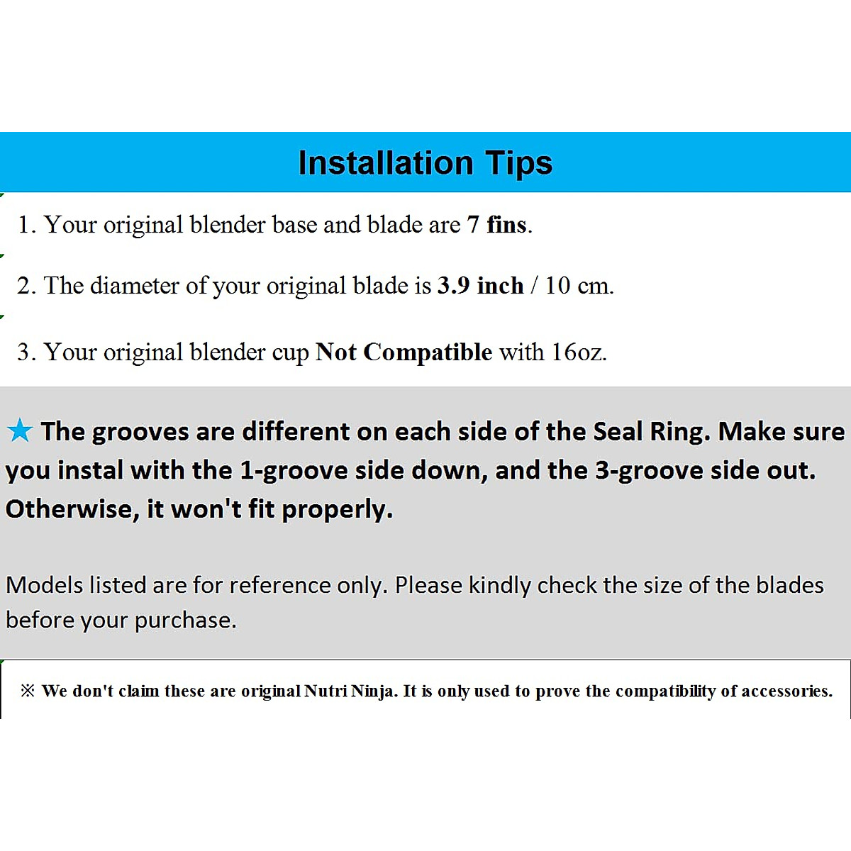 5 Pack Rubber Gaskets Replacement Seal White Ring for Nutri Ninja Blender Replacement for Ninja Auto iQ Pro Extractor CT680 BL456-30 BL480 BL681A BL682 BL640 (3.94 inch Gaskets)