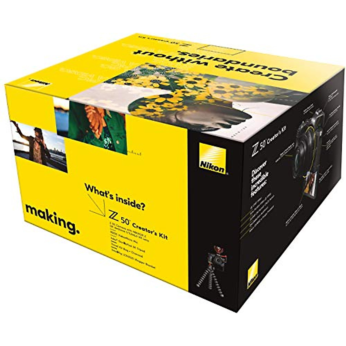 Nikon Z50 Creator's Kit, Black