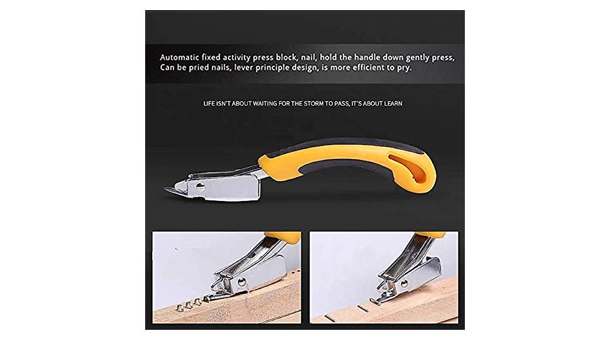 Heavy Duty Staple Remover & Tack Lifter - Easy Removal