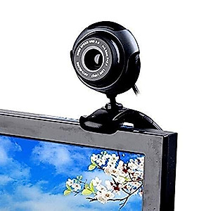 Full HD USB Streaming Camera with Microphone for Video Conferencing Online Work Home Office for Laptops Desktop and Gaming Black Suitable for Home Computer Equipment