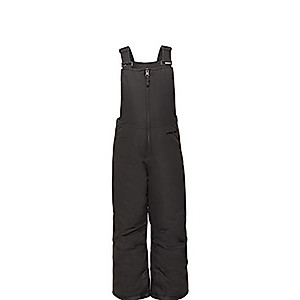 Arctix Infant/Toddler Chest High Snow Bib Overalls, Charcoal, 2T