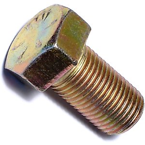 Hard-to-Find Fastener 014973254230 Grade 8 Fine Hex Cap Screws, 9/16-18 x 1, Piece-5, Yellow