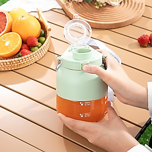 Ostmars Blender Cup, Ostmars Juicer Cup 800ml, Ostmars Portable Juicer Cup- Portable Juicer Wireless Electric Juice Cup (1 PCS/Green)