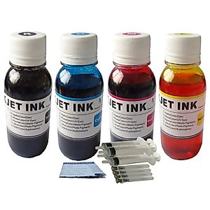 ND Brand Dinsink: 4X4OZ refill ink kit for HP 45 HP 78 ink cartridge:Deskjet 920 920C 920Cvr 930 930C 932 932C 935 935C 940 940C 940Cvr 950 950C 952 952C 960 960Cse 960Cxi 970 970C 970Cse 970Cxi 990C 990cm 990Cse 990cxi 995 995C 995ck 1220c-ps 1220cse 122