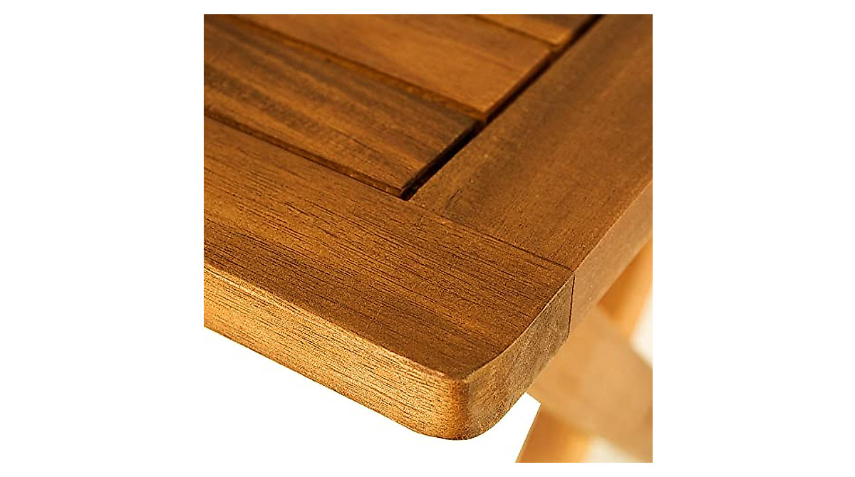 cucunu Outdoor Folding Side Table 18x18“ for Patio, Garden & Camping - Adirondack Table Made of ...