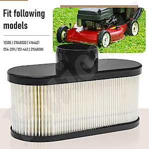 11029-0031 Air Filter Assembly Compatible With Kawasaki 99999-0384, FR651, FR691, FR730, FS481, FS541, FS600, FS651, FS691, FS730 Includes Air Filter 11013-0752 & Pre Filter 11013-7046 (1 Pack)