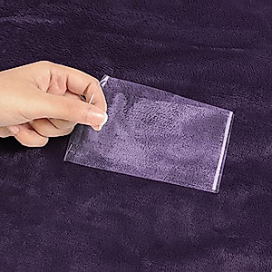 Utopia Bedding Sherpa Blanket Queen Size (Plum, 90x90 Inches) - Soft Lightweight Plush Fleece Reversible Blanket for Bed, Sofa, Couch, Camping and Travel