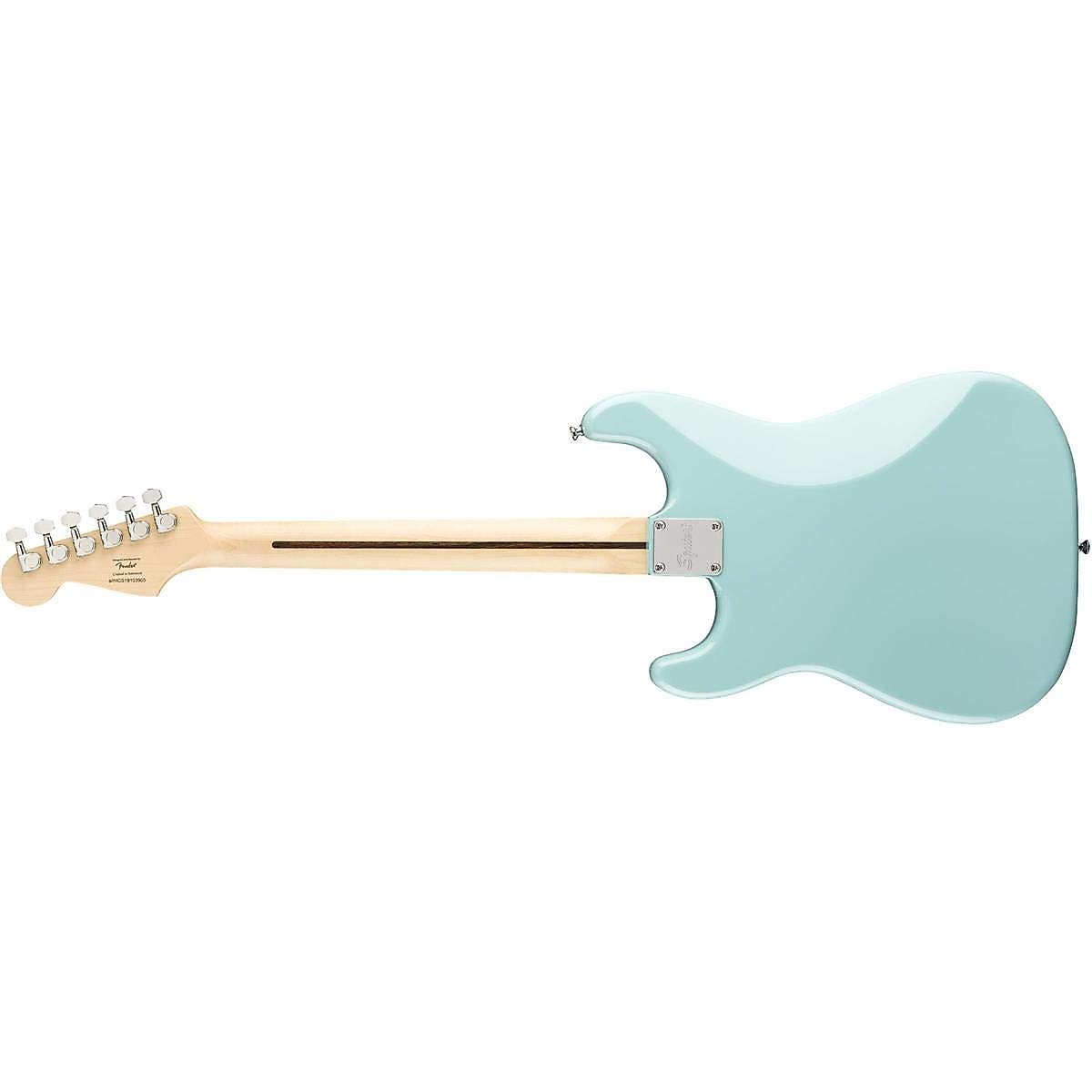 Squier Bullet Stratocaster HT SSS Electric Guitar, with 2-Year Warranty, Tropical Turquoise, Laurel Fingerboard