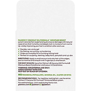 Palmer's Coconut Oil Formula Moisture Boost Edge Gel, 2.25 Ounce