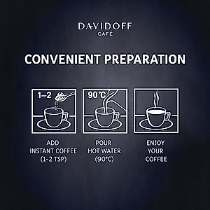 Davidoff Cafe Rich Aroma Instant Coffee, 100 gram Jars (Pack of 2)