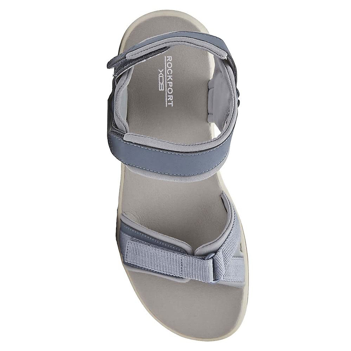 Rockport Women's Trail Tech Sandal, Blue Slate ECO Washable, 7.5