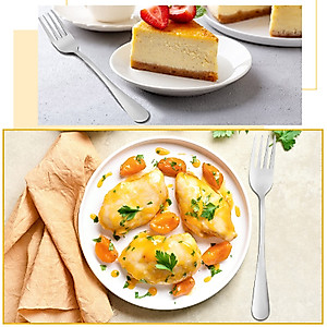 Dinner Forks Set 7.1 Inch Stainless Steel Forks Flatware Cutlery Forks Silverware for Home Kitchen Restaurant Hotel Eating Silverware Utensils, Silver, Dishwasher Safe (60 Pcs)