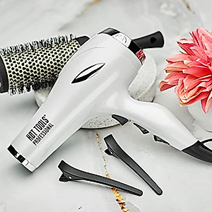 Hot Tools Pro Artist 2400 Turbo Ceramic + Ionic Hair Dryer | Fast Dry, Lightweight