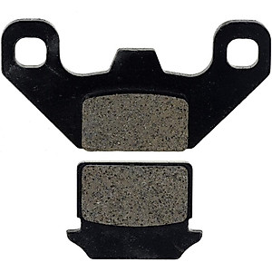 CoKoou Rear Disc Brake Pad Replacement for 50cc 70cc 90cc 110cc 125cc ATV Go Kart Quad Bikes Dune Buggy 4 Wheeler 2 Pair