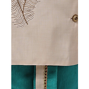 AHHAAAA Kids Ethnic Festive and Party Wear Cotton Kurta and Dhoti Pant Set for Baby boys